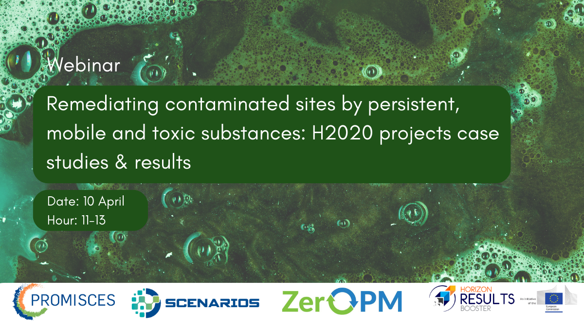 Joint workshop on remediation of forever chemicals - Scenarios